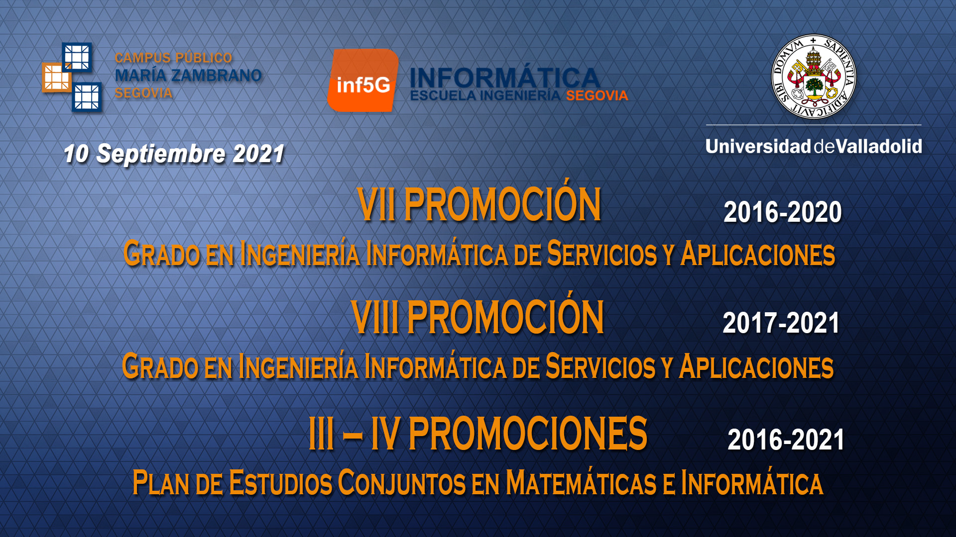 Graduaciones del Grado en Ingeniería Informática de Servicios y ...